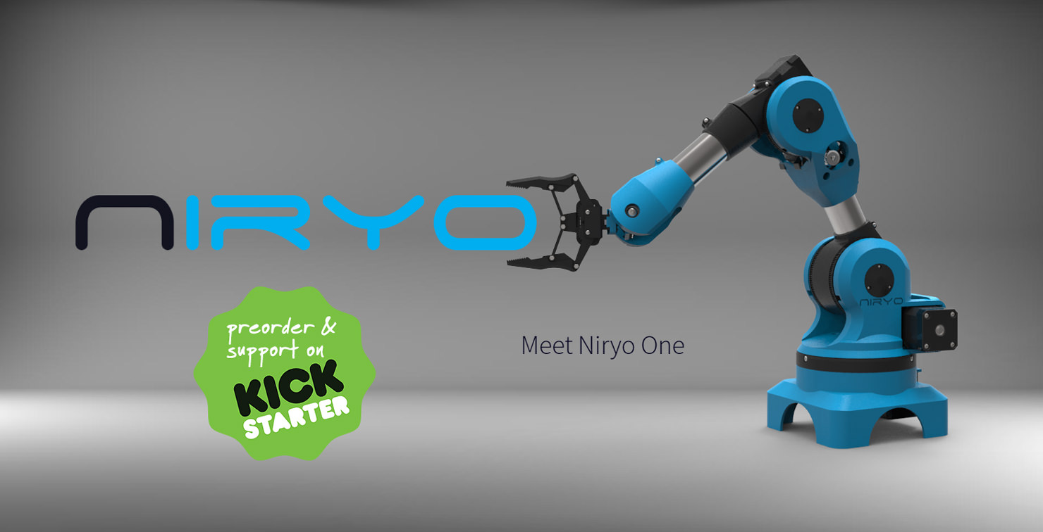 Niryo One Kickstarter 1 3dp Id Arts