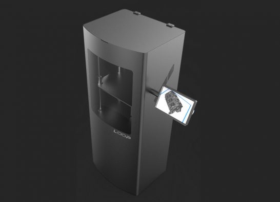 高精度連続プリント可能な3Dプリンタ「LOOP 3D Printer」 | 3DP id.arts