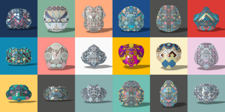 DMM、NFTアートの3Dプリント版を販売開始 | 3DP id.arts