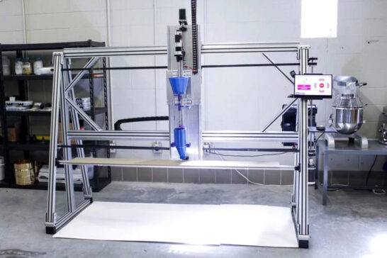 硫黄とレゴリスを用いた月面3Dプリント建設 | 3DP id.arts