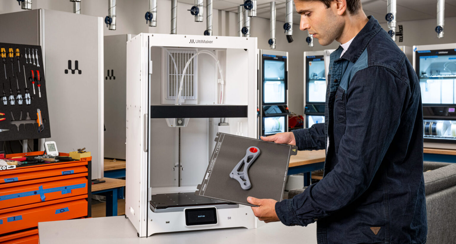 UltiMaker、最速のデュアルマテリアル3Dプリンタ「S8」を発表 | 3DP id.arts